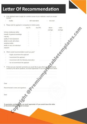 Two Sample Letter of Recommendation Sample with Examples