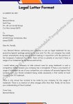 Legal Letter Format | PDF | Editable [Pack of 5] | Premium Printable ...