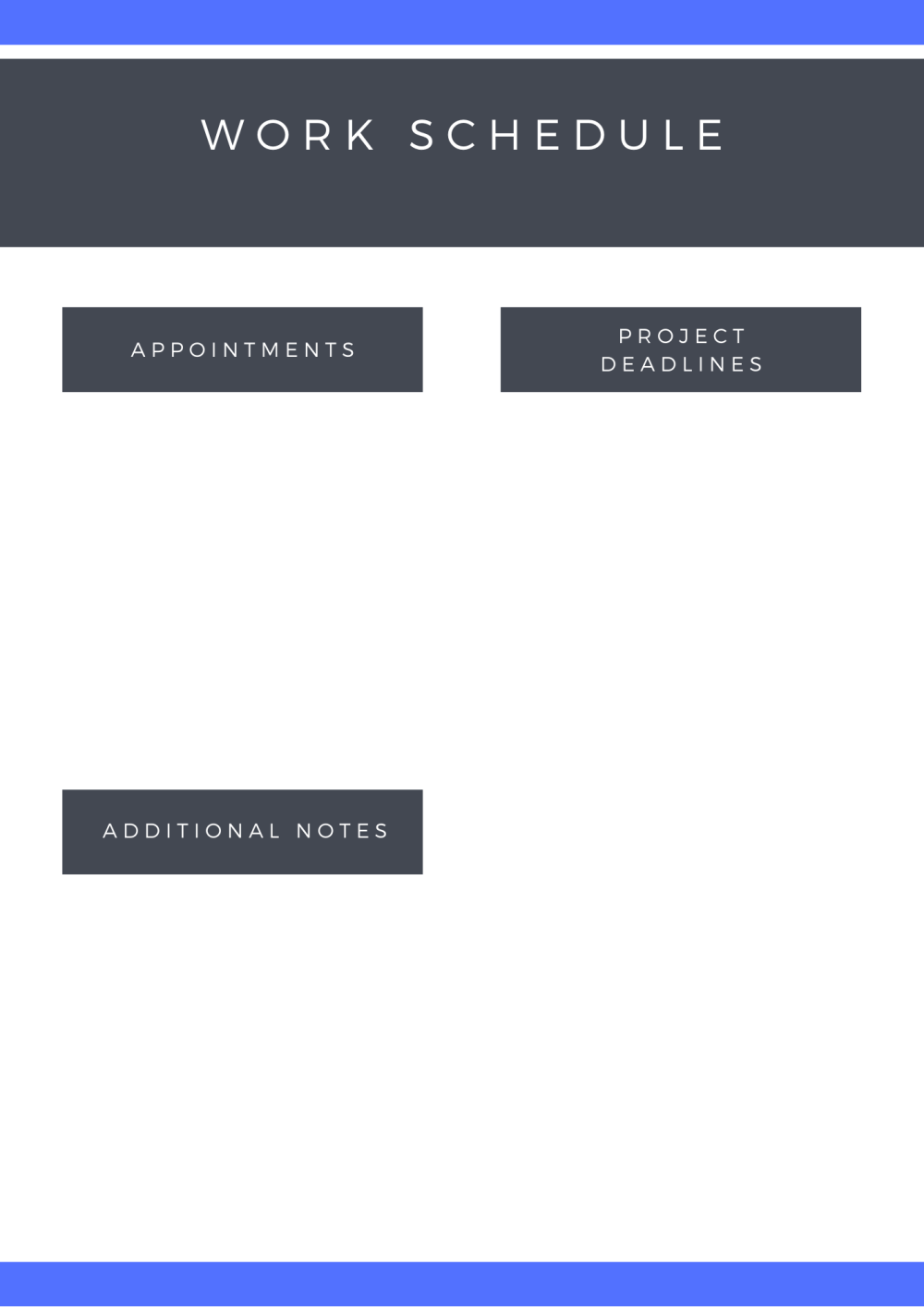 5+ Printable Schedule Templates in PDF & Docx - Premium Printable Templates
