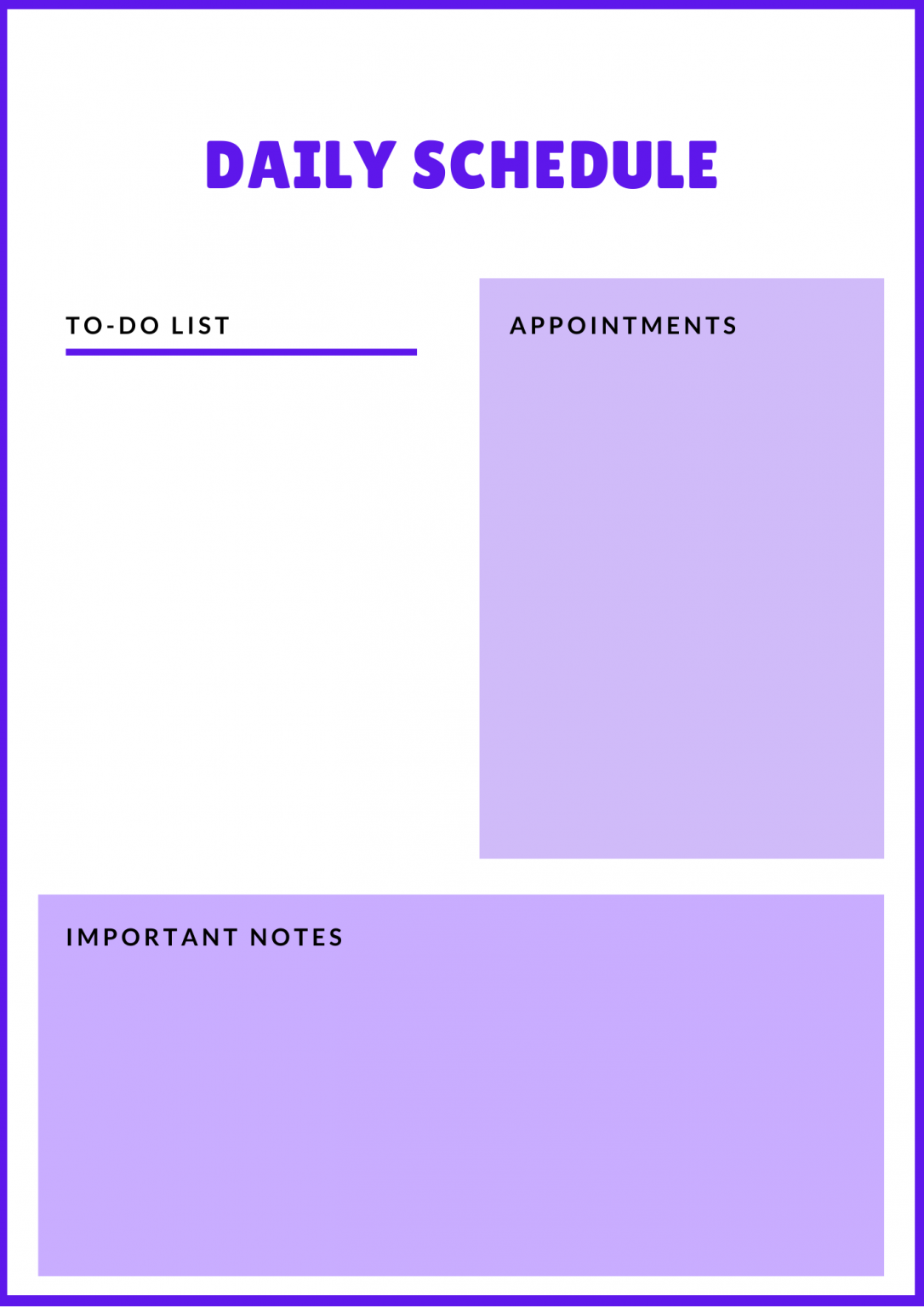 5+ Printable Schedule Templates in PDF & Docx - Premium Printable Templates