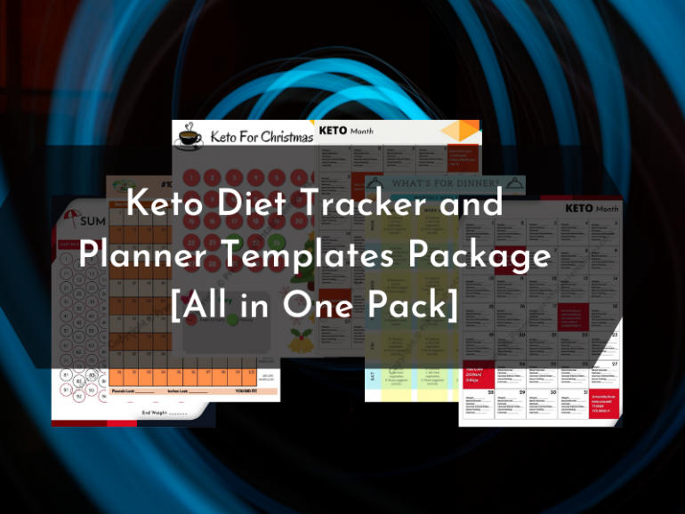 Keto Diet Tracker and Planner Templates Package [Pack of 33] - Premium ...